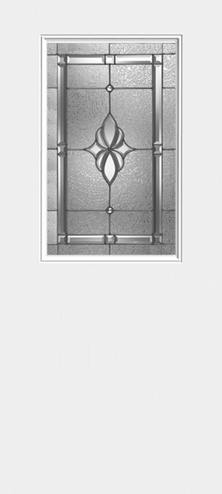 CF1NIA Flush Steel Exterior Door with Half-Lite Niagara Door Lite ...