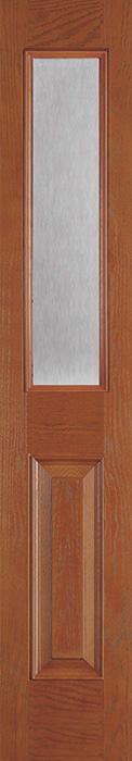 TFCHO230 Oak Grain Textured Fiberglass Exterior Sidelite with Chord ...