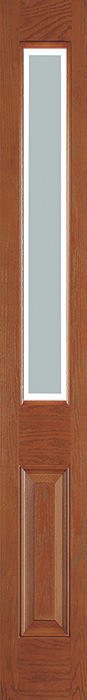 TFPER24080 Oak Grain Textured Fiberglass Exterior Sidelite with ...