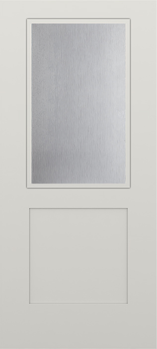 SFCHO4301PSHK 1-Panel Shaker Smooth Fiberglass Exterior Door With Chord ...
