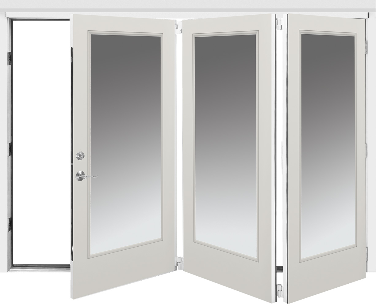 SF20D90 Smooth Fiberglass Direct Glazed Mira Vista Folding Door - CODEL ...