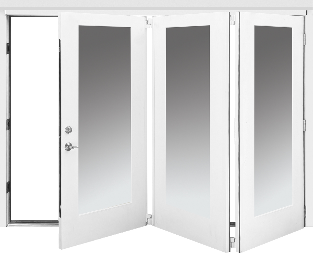 SF20F90 Smooth Fiberglass Flush Glazed Mira Vista Folding Door - CODEL ...